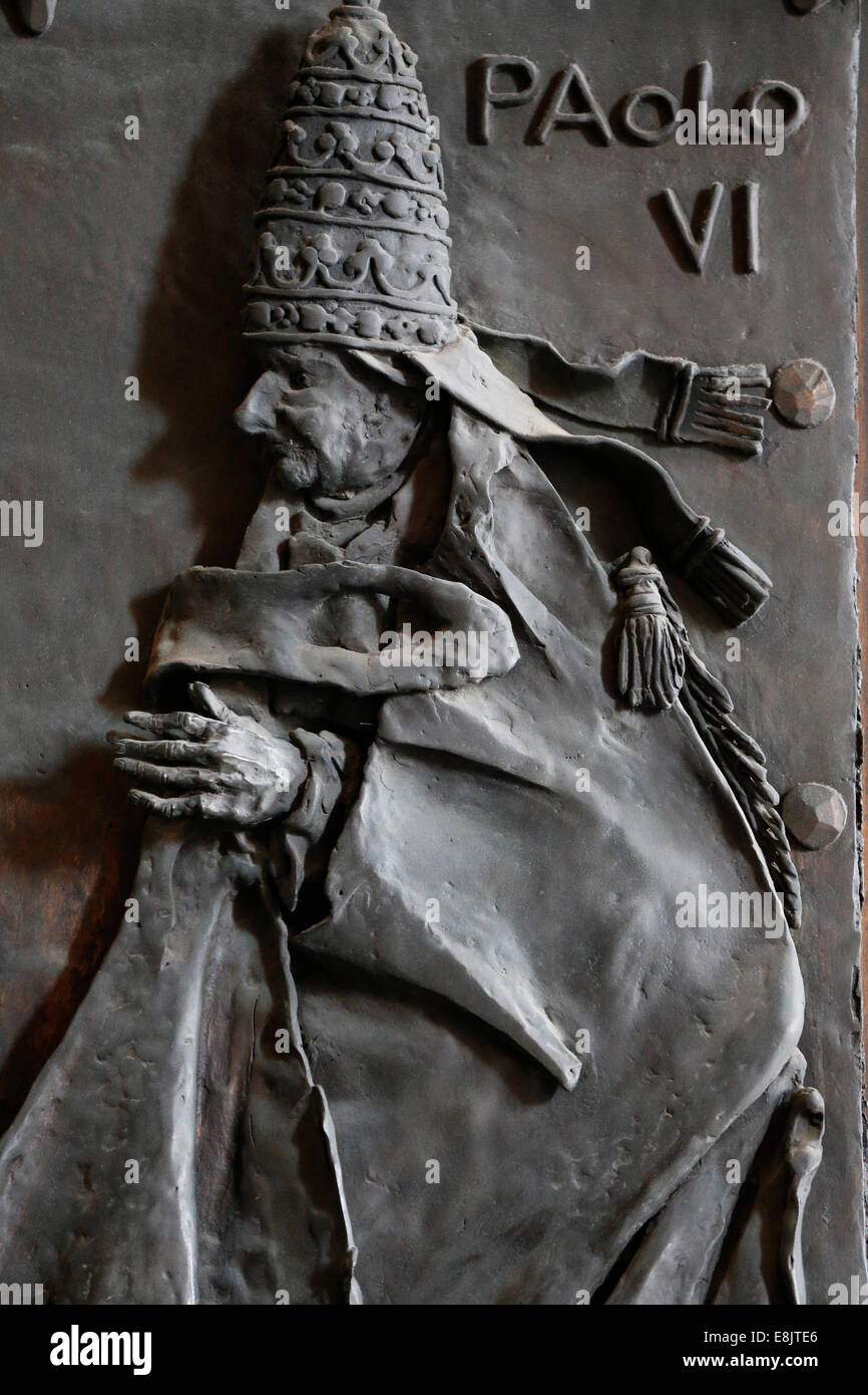Pape Paul VI. St. Peter's Basilica Stock Photo - Alamy