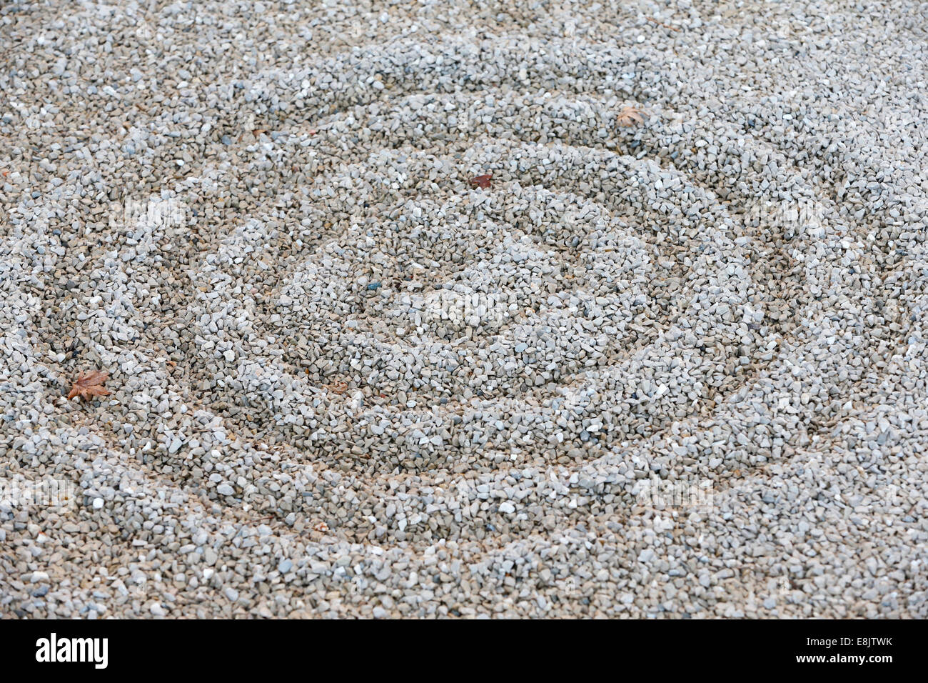 Japanese garden. Dry landscape Stock Photo - Alamy