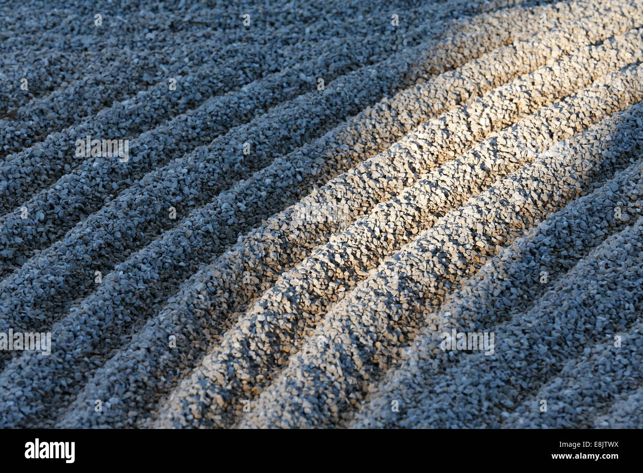 Japanese garden. Dry landscape Stock Photo - Alamy