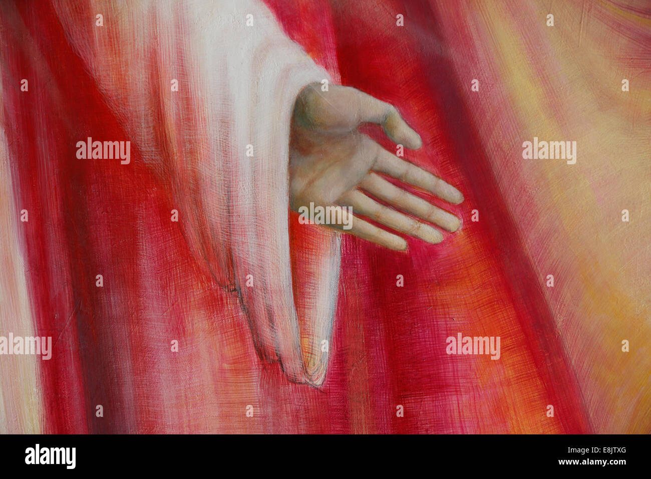 Hand of Jesus Stock Photo - Alamy
