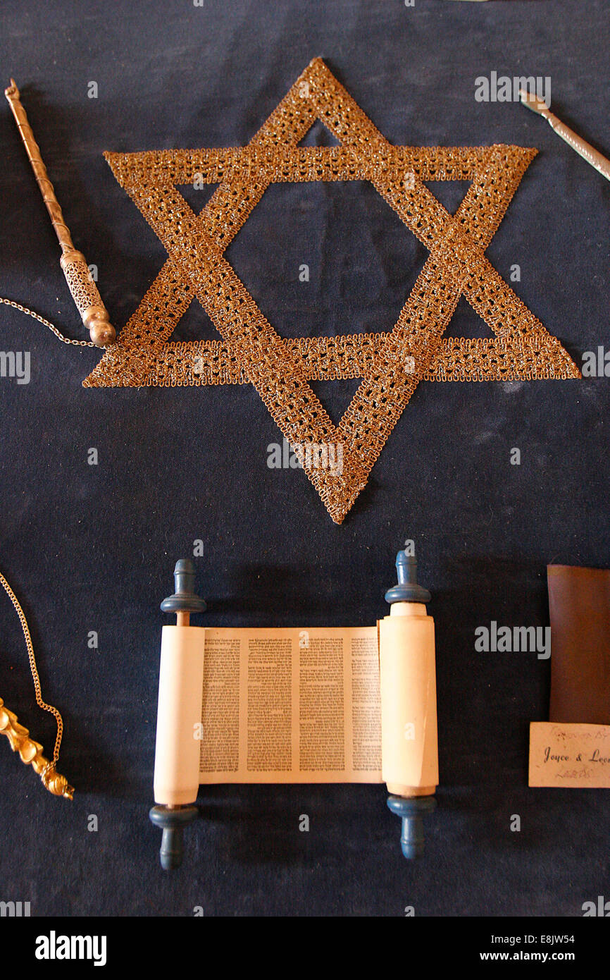 Symbols of judaism Stock Photo - Alamy