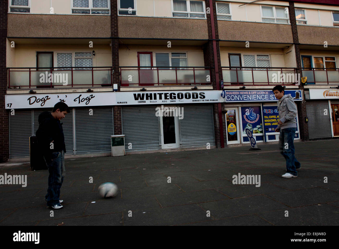Collyhurst , Manchester . Hamerton Road Stock Photo - Alamy