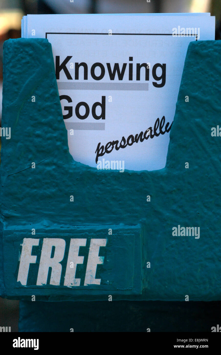 Religious pamphlets hi-res stock photography and images - Alamy