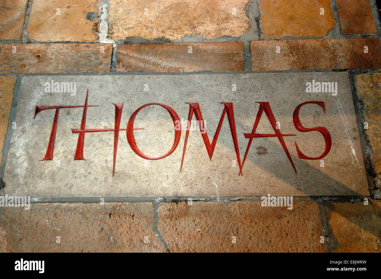 Canterbury cathedral Thomas Becket's burial place Stock Photo - Alamy