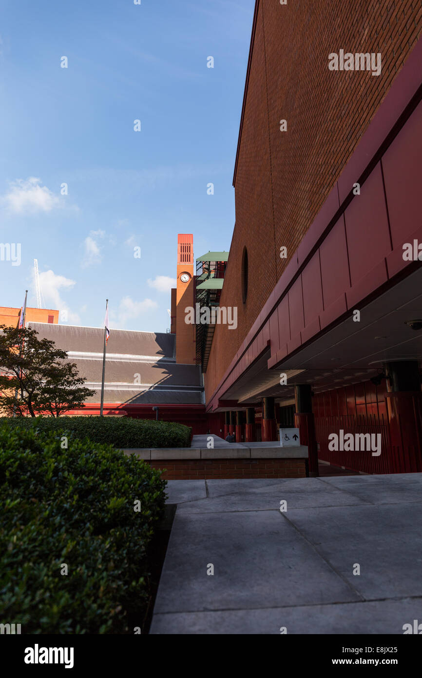 The clock tower of the British Library, London, UK Stock Photo - Alamy