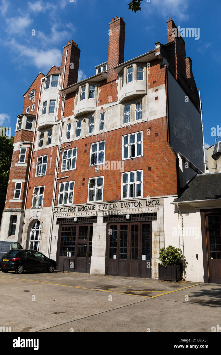 Euston Fire Station, London, UK Stock Photo - Alamy