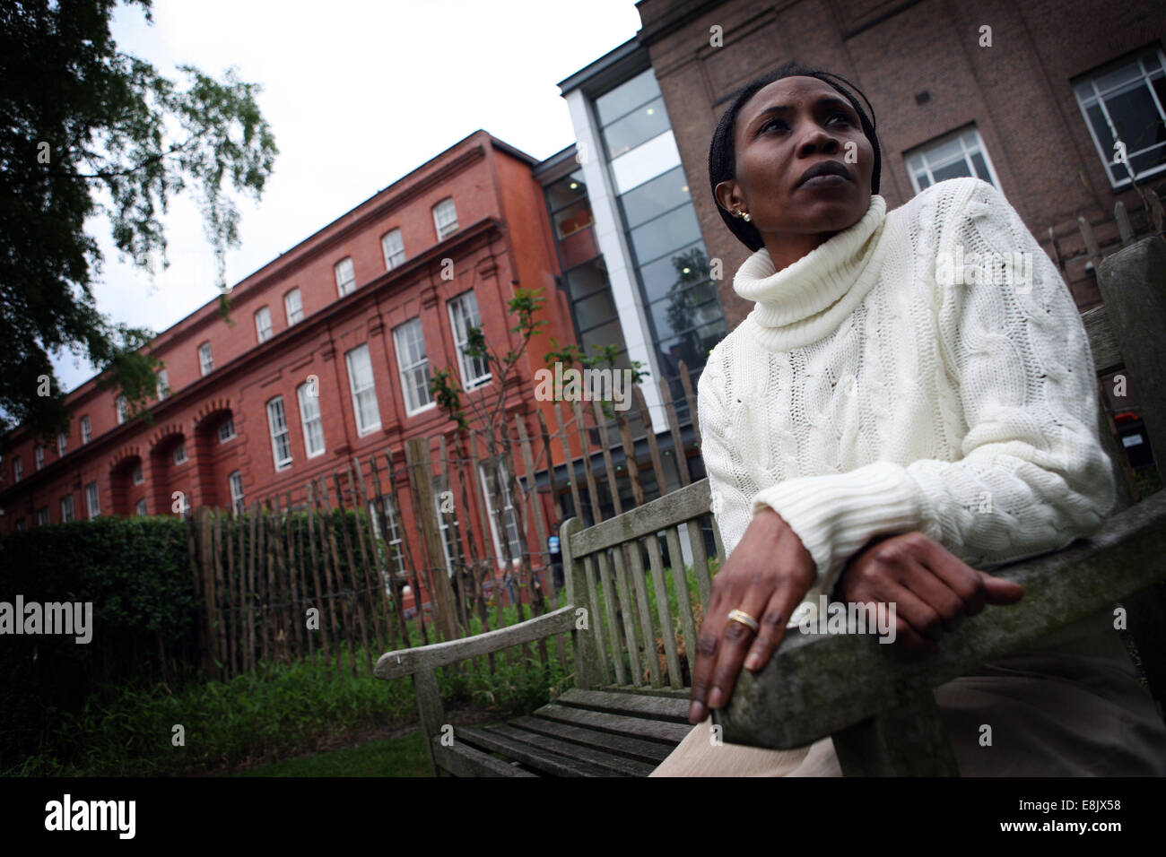 Mende Nazer at Manchester University where she was talking about her ...