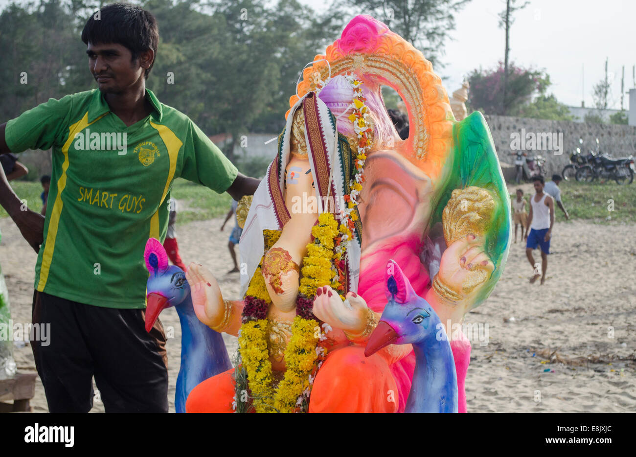 Hind God Ganesh Stock Photo - Alamy
