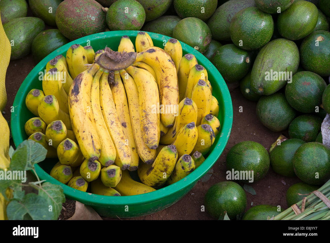 Avocados and bananas hi-res stock photography and images - Alamy