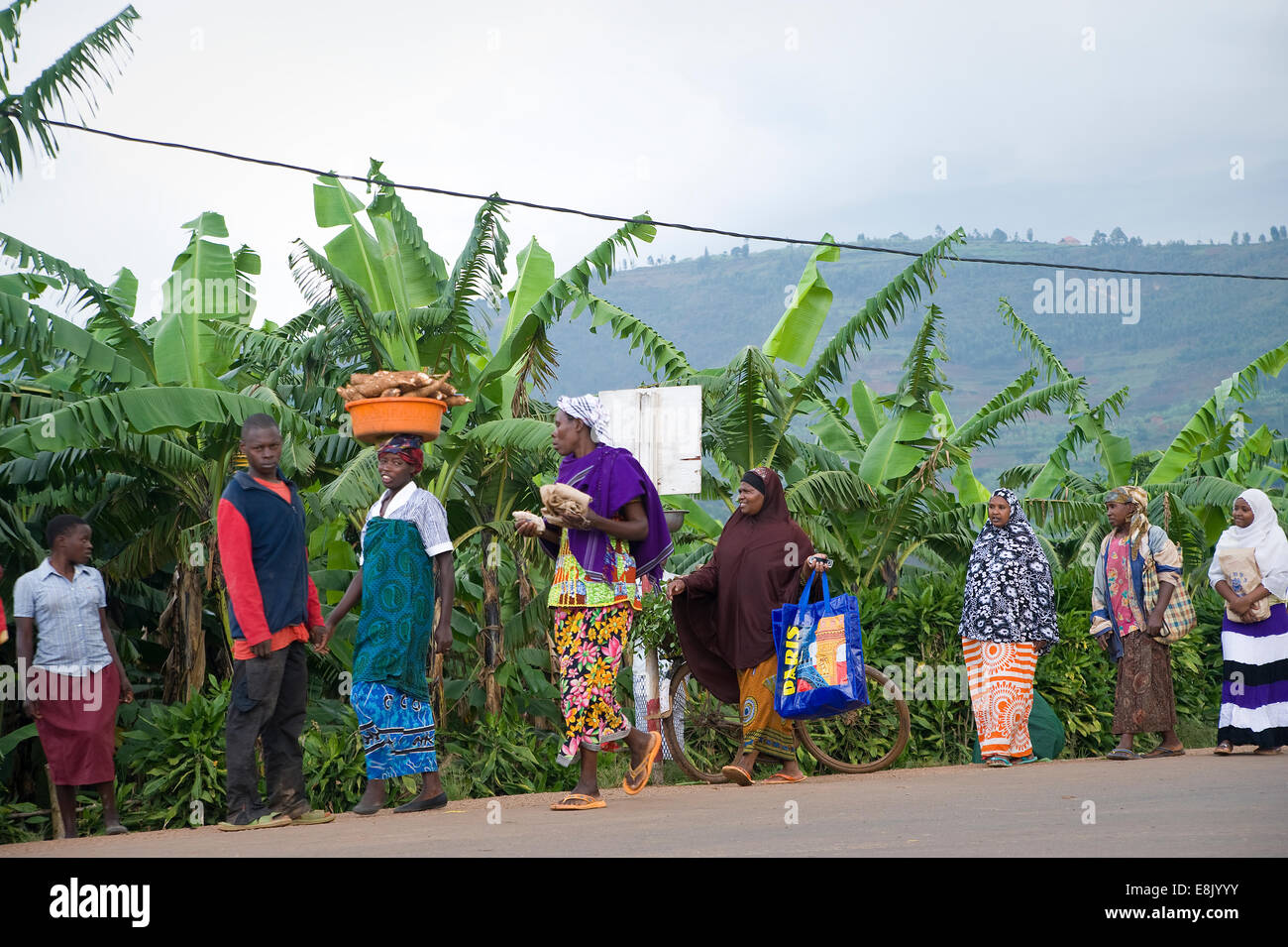 Rural rwanda hi-res stock photography and images - Alamy