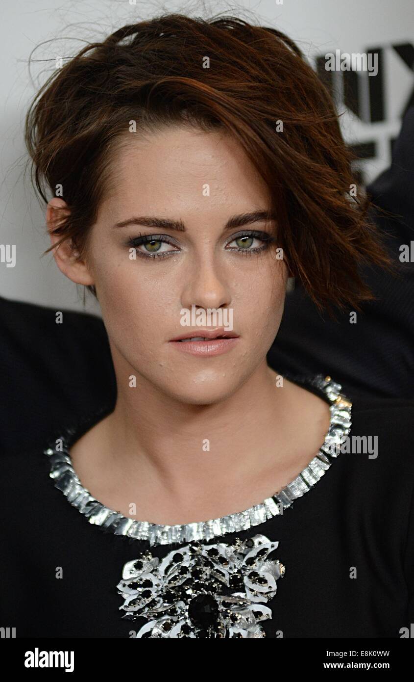 New York, NY, USA. 8th Oct, 2014. Kristen Stewart at arrivals for ...