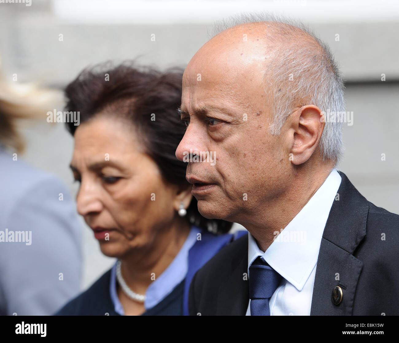 Cape Town, South Africa. 9th October, 2014. Snila and Prakash Dewani ...