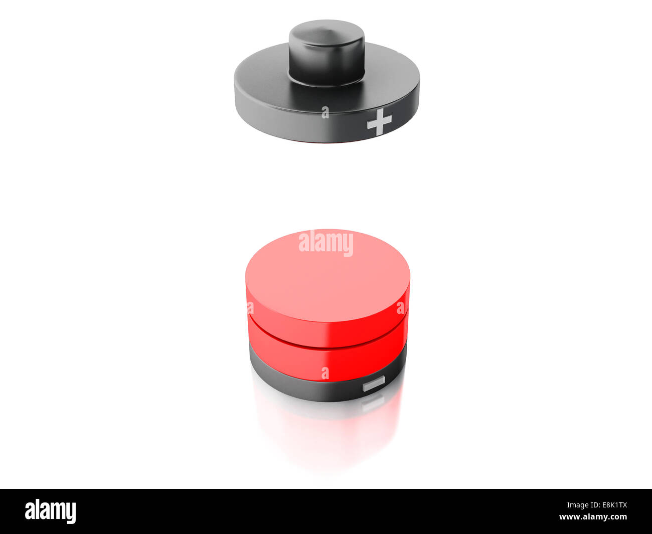 Low battery power energy Cut Out Stock Images & Pictures - Alamy