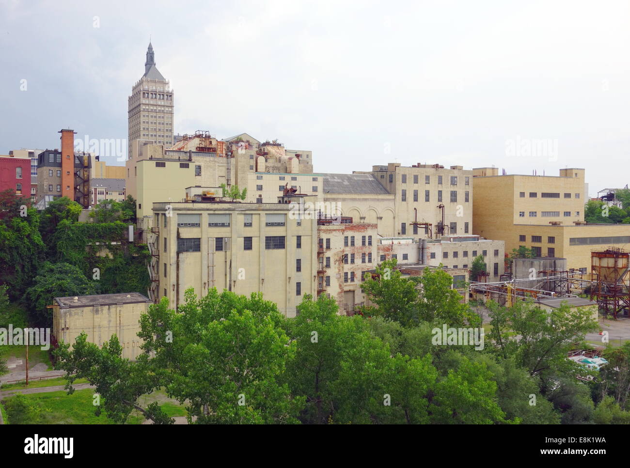 Industrial buildings in Rochester, New York Stock Photo - Alamy