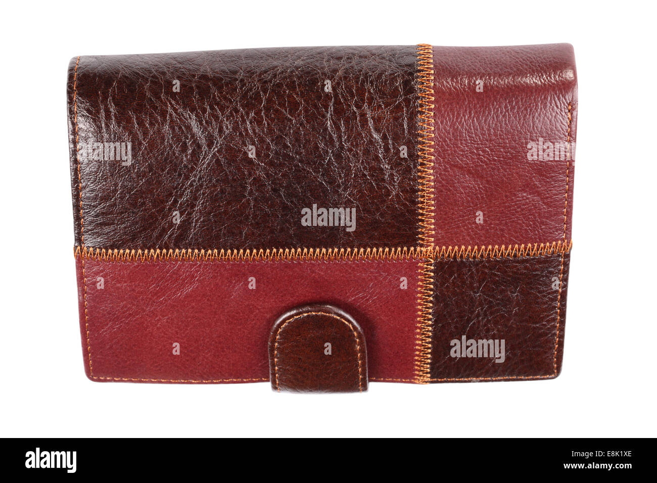 Brown leather purse in the hi-res stock photography and images - Alamy