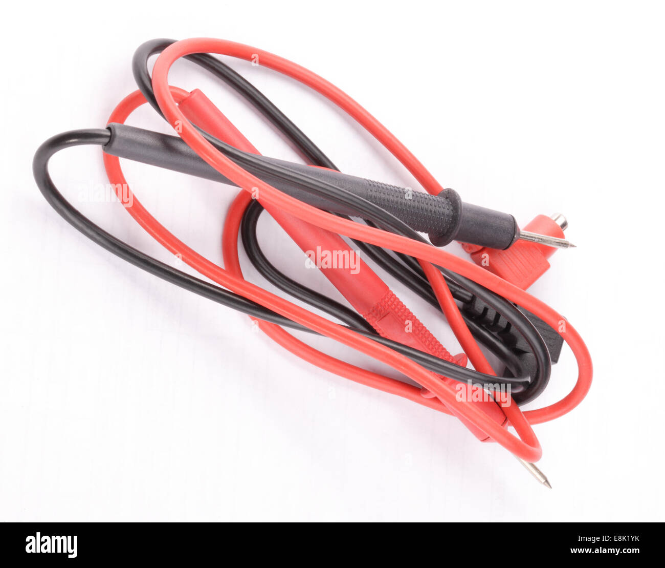Red and Black Leads Stock Photo - Alamy Red and Black Leads Stock Photo - Alamy