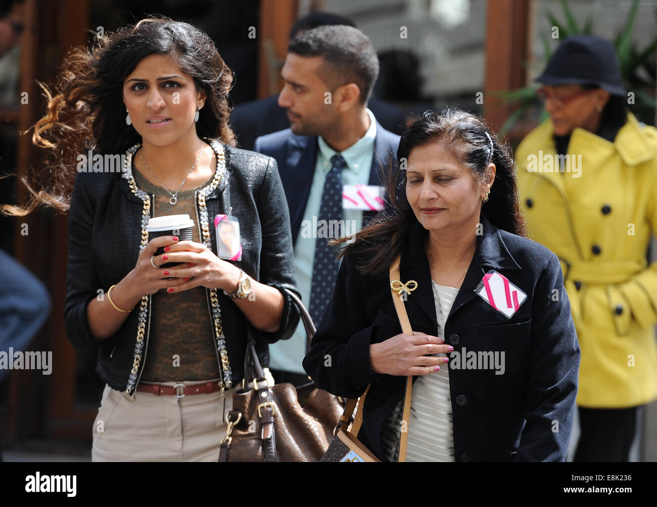 Cape Town, South Africa. 8th October, 2014. Nishma Hindocha (cousin of ...