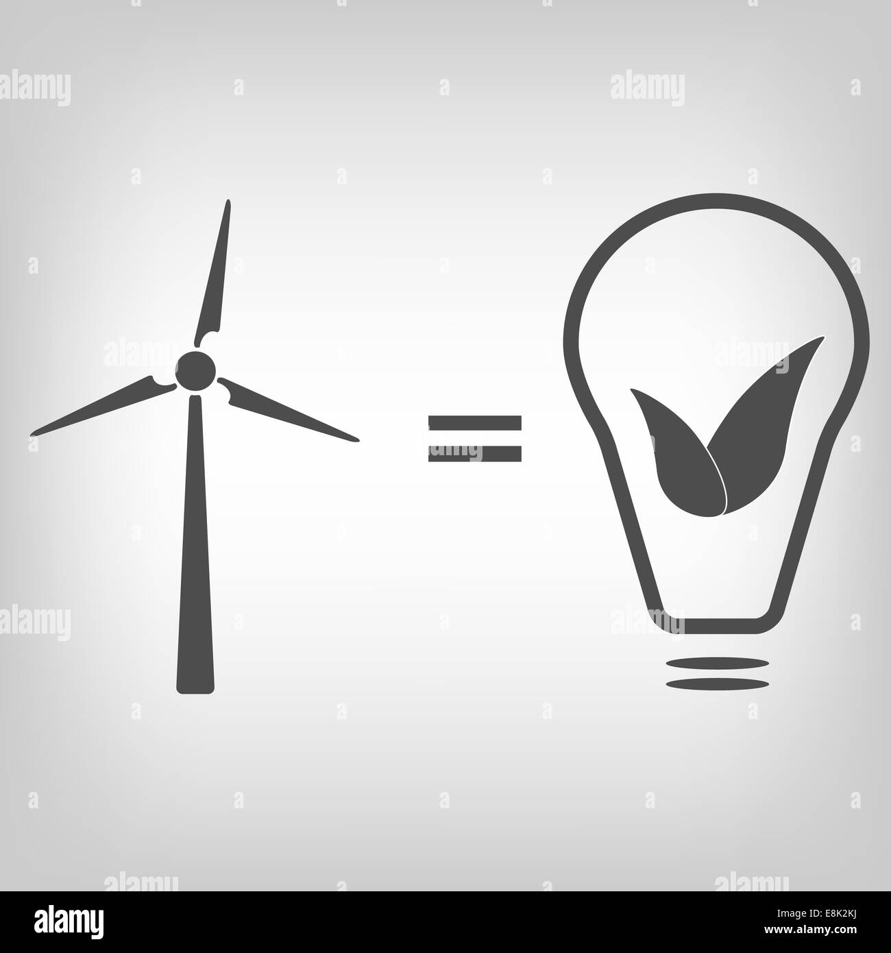Wind turbine background Black and White Stock Photos & Images - Alamy