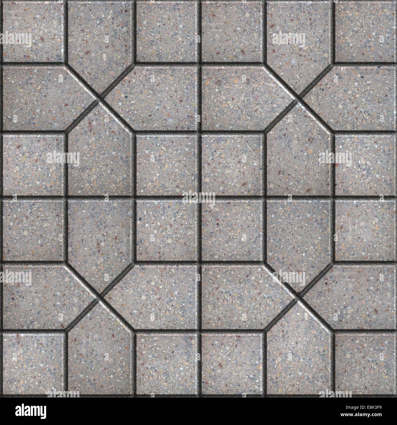 Gray Pavement Slabs Laid in Pattern Stock Photo - Alamy