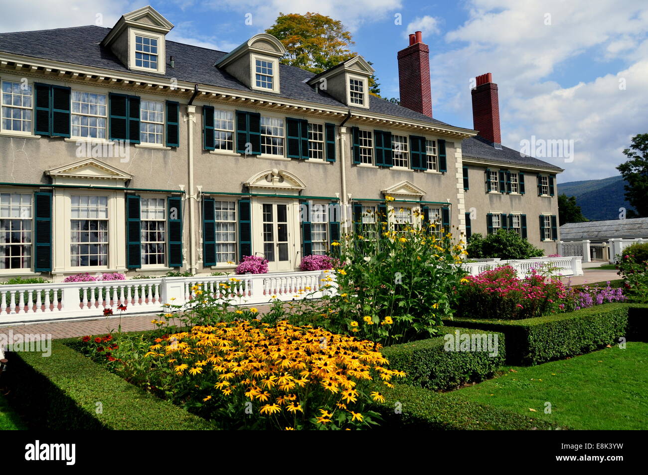 Manchester Village, Vermont: East Front of Robert Todd Lincoln's 1905 ...