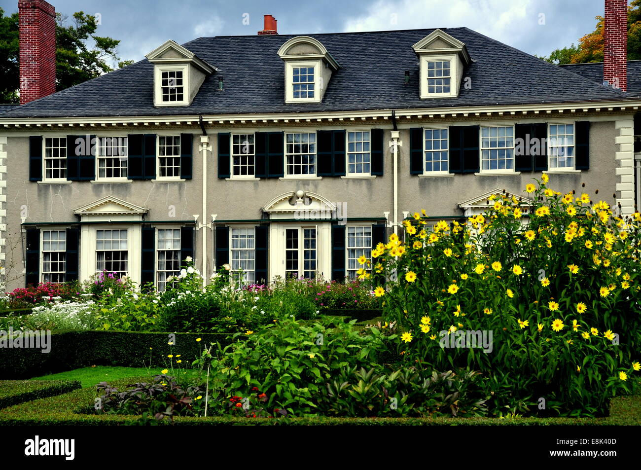 Manchester Village, Vermont: East Front of Robert Todd Lincoln's 1905 ...