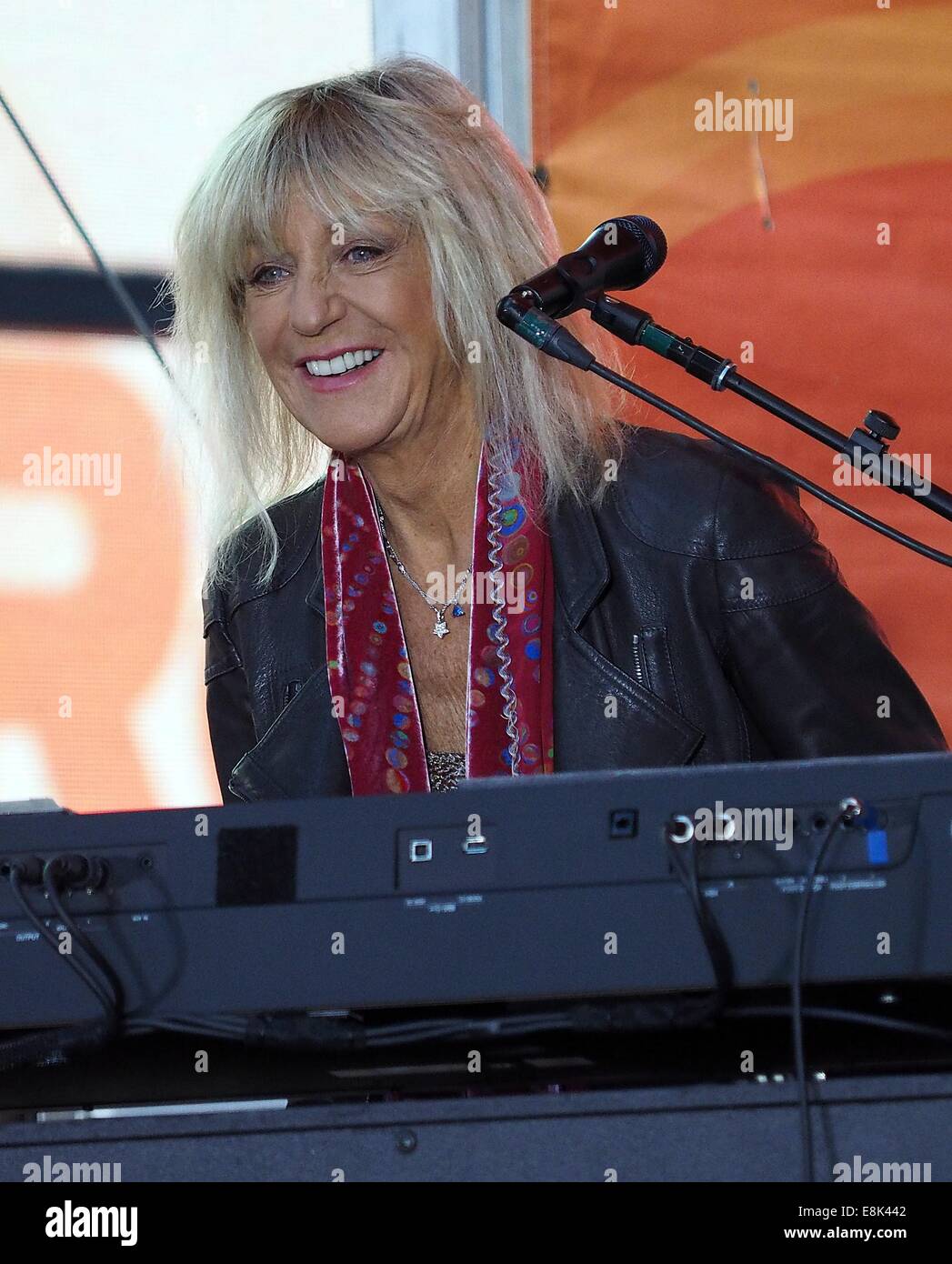 New York, NY, USA. 9th Oct, 2014. Christine McVie of Fleetwood Mac on ...