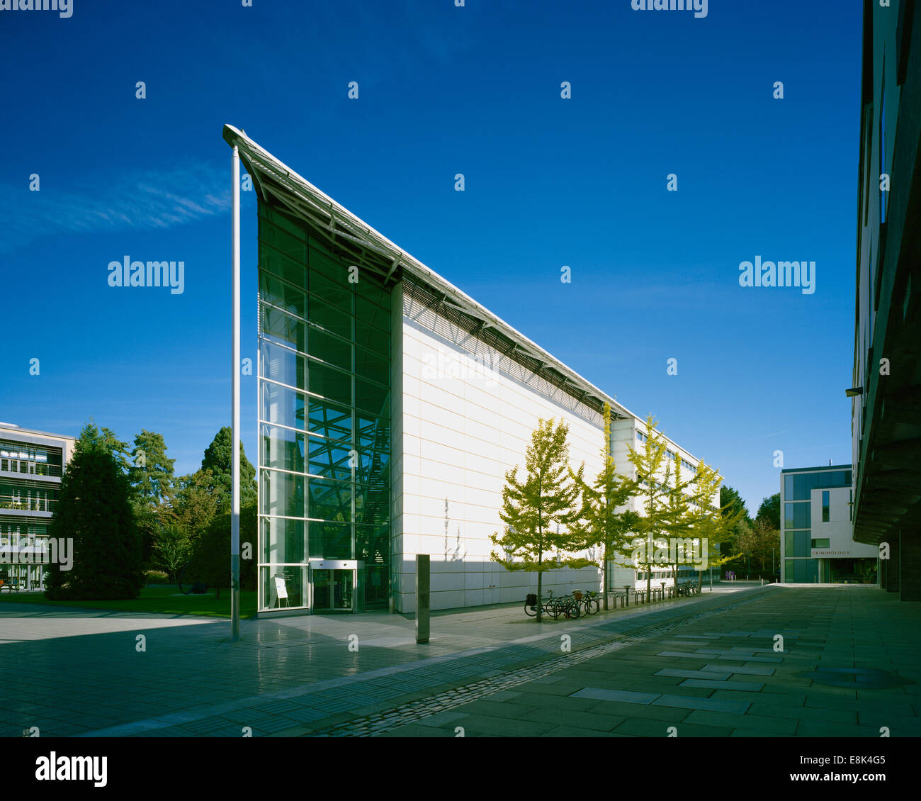 Faculty of Law on the Sidgwick Site of Cambridge University Stock Photo ...