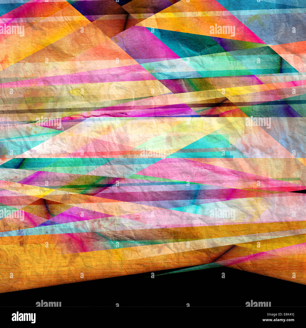 graphic abstract background with geometric elements Stock Photo - Alamy