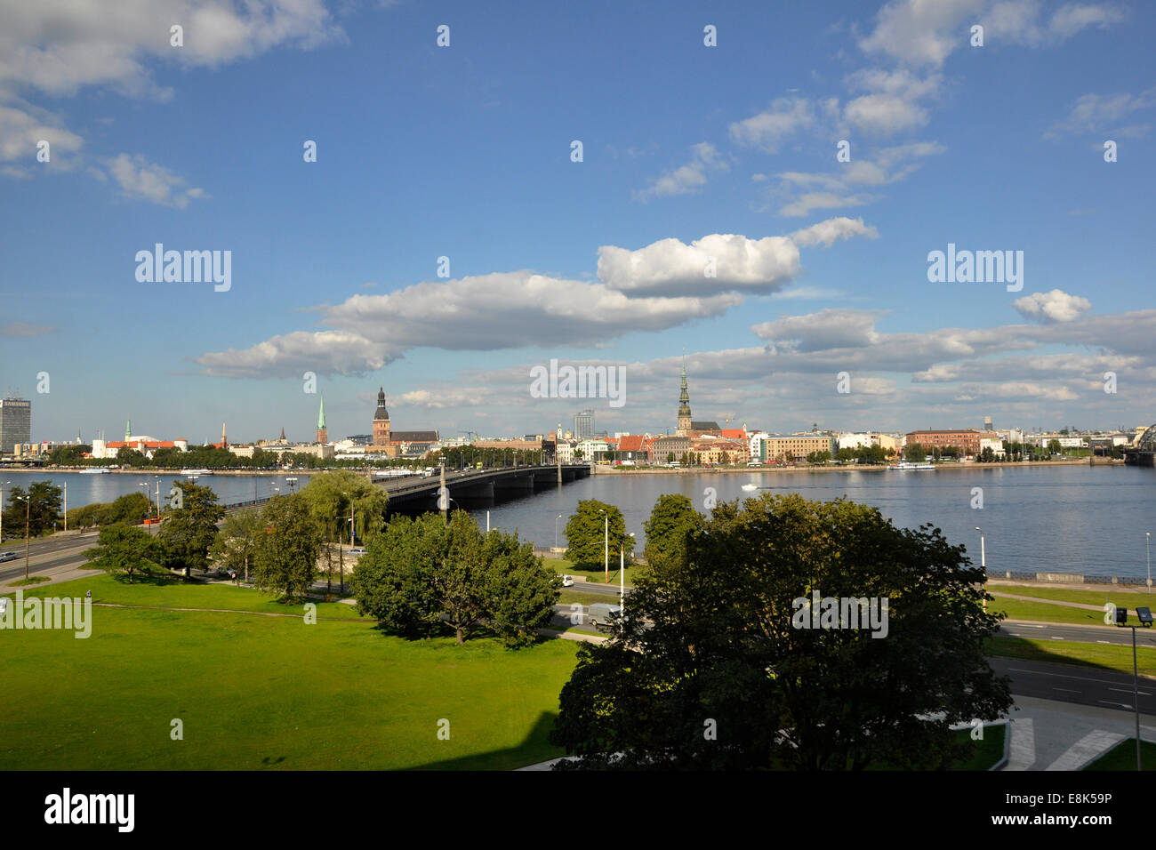 Riga landscape hi-res stock photography and images - Alamy