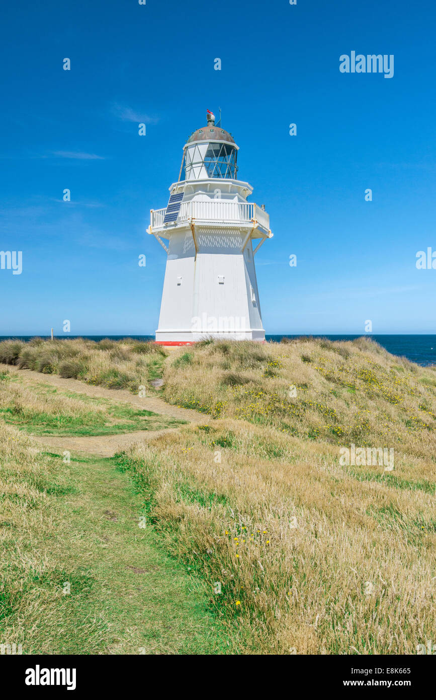 New Zealand, South Island, Catlins, Waipapa Lighthouse (Large format ...