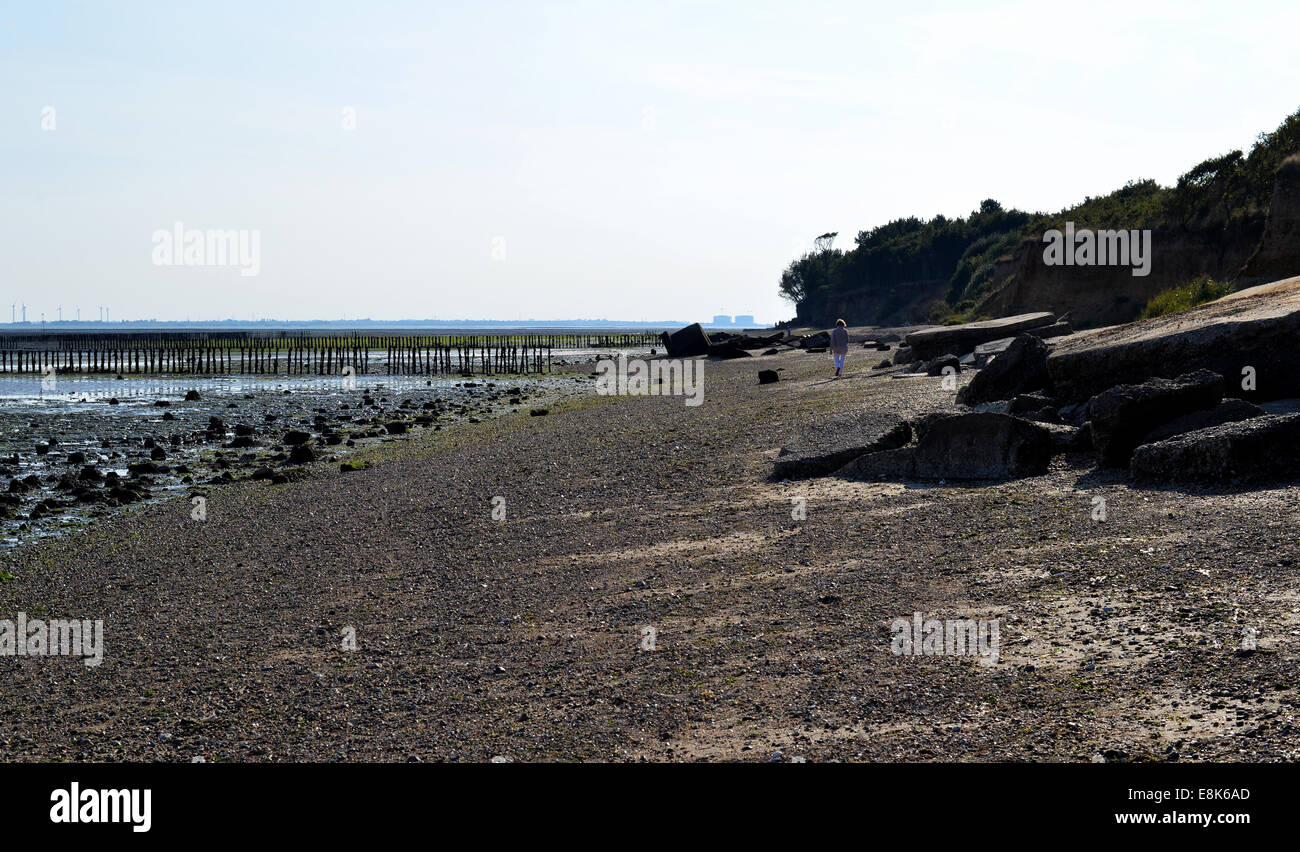 East Mersea: Beach Stock Photo - Alamy