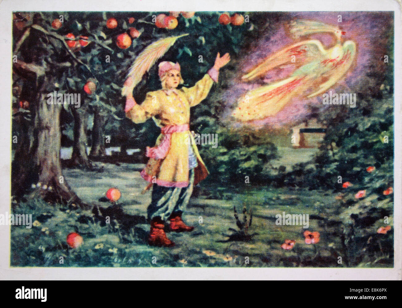 Dec. 2, 2009 - Reproduction of antique postcard shows Prince Ivan and ...