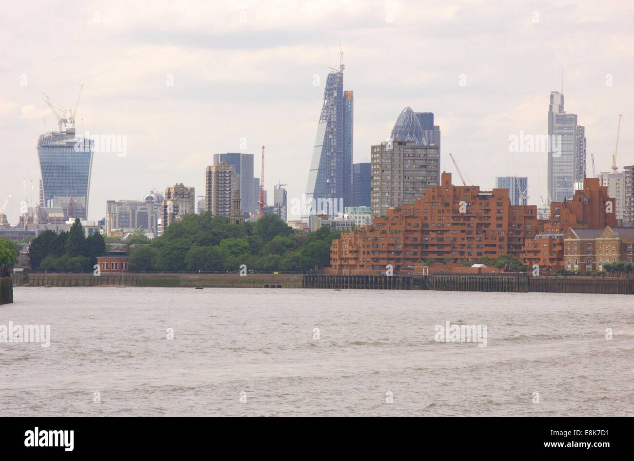 Westferry london river hi-res stock photography and images - Alamy
