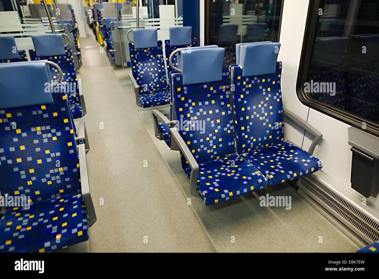 Interior of passenger train hi-res stock photography and images - Alamy