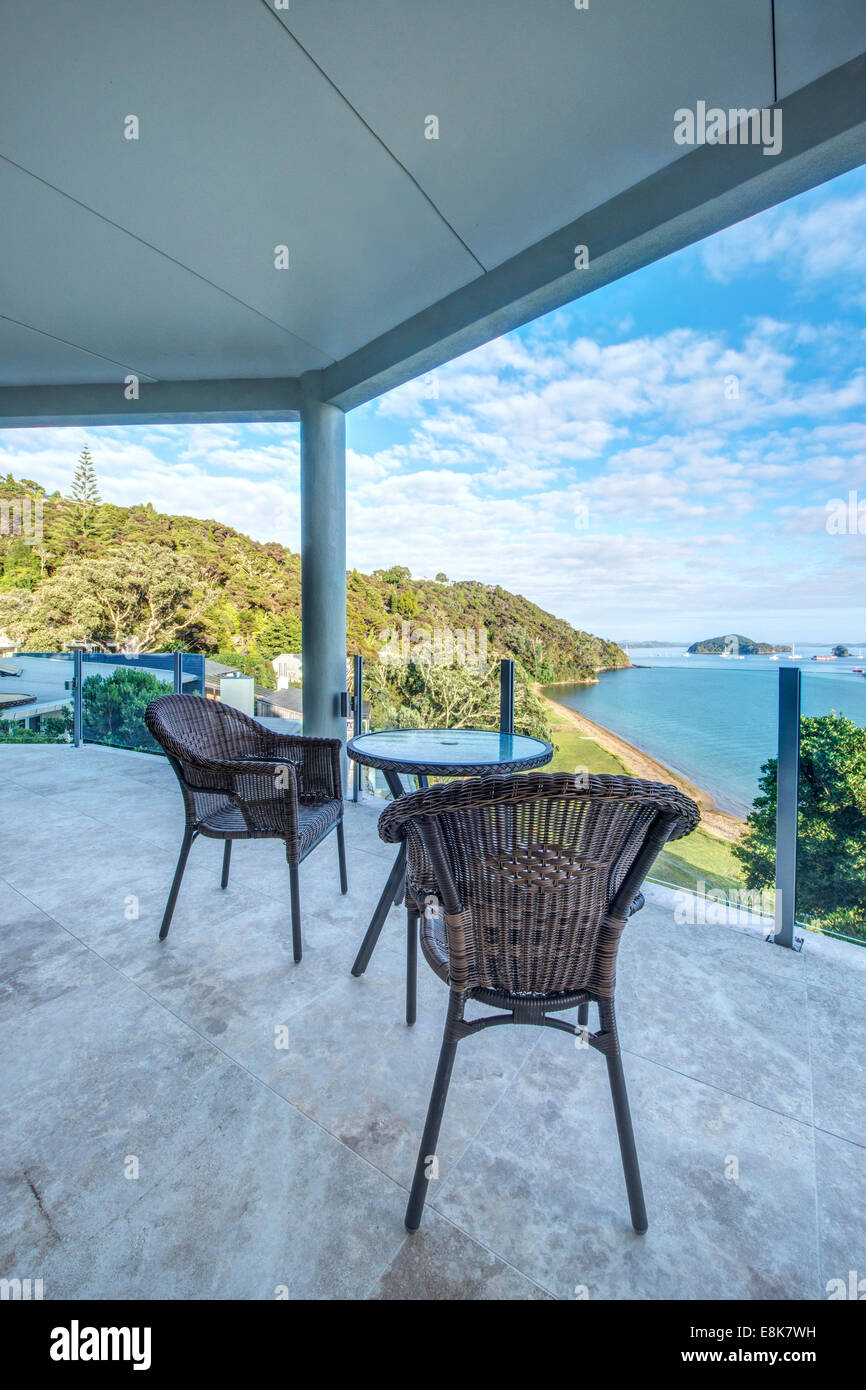 Balcony veranda sea ocean hi-res stock photography and images - Alamy