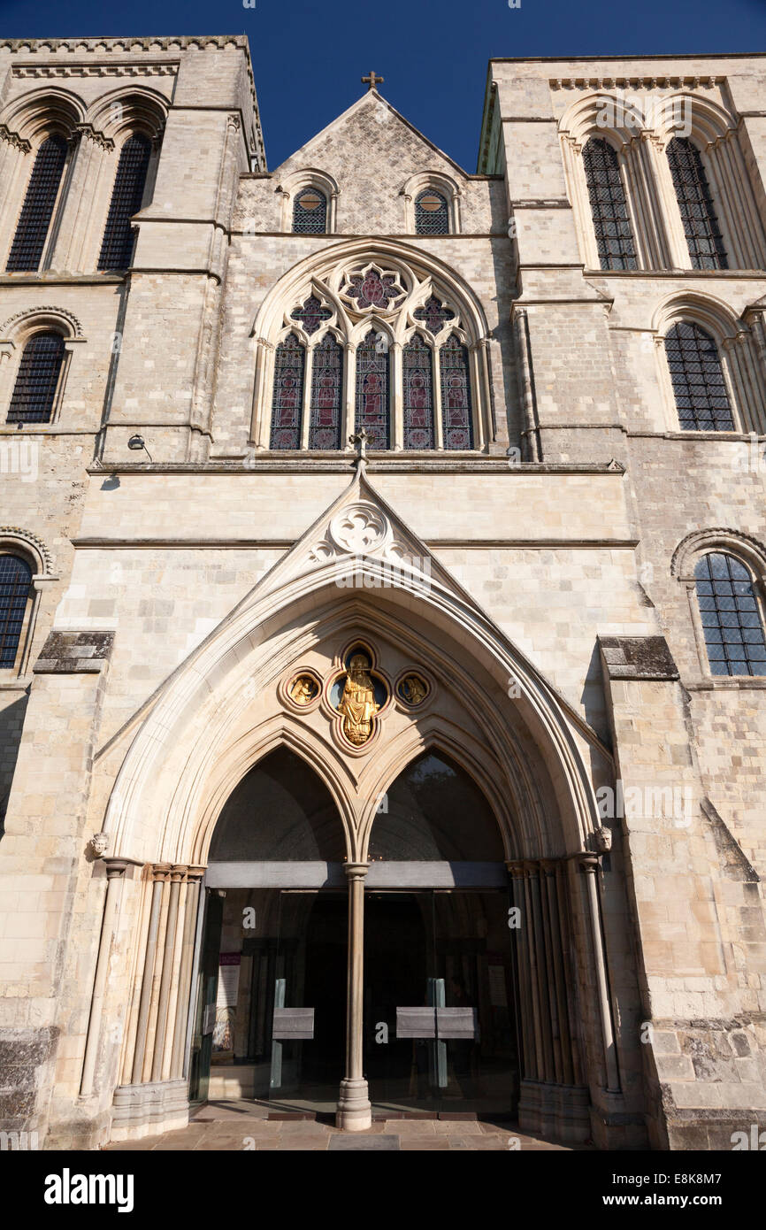 Chichester Cathedral west front, West Sussex Stock Photo - Alamy