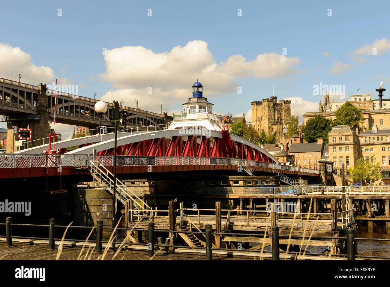 High level foot bridge hi-res stock photography and images - Alamy