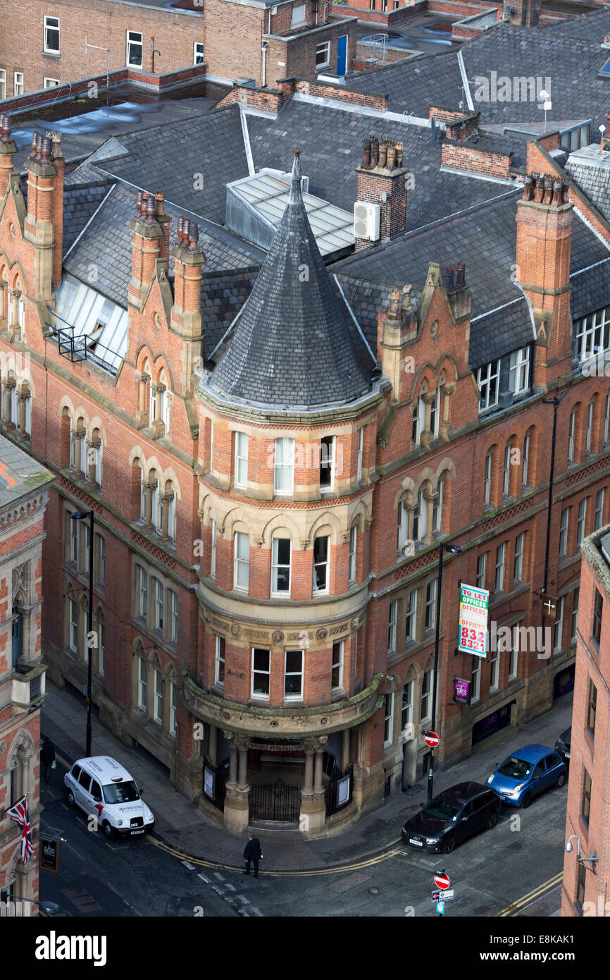 Views of Manchester's skyline form Manchester Town Hall clock tower ...