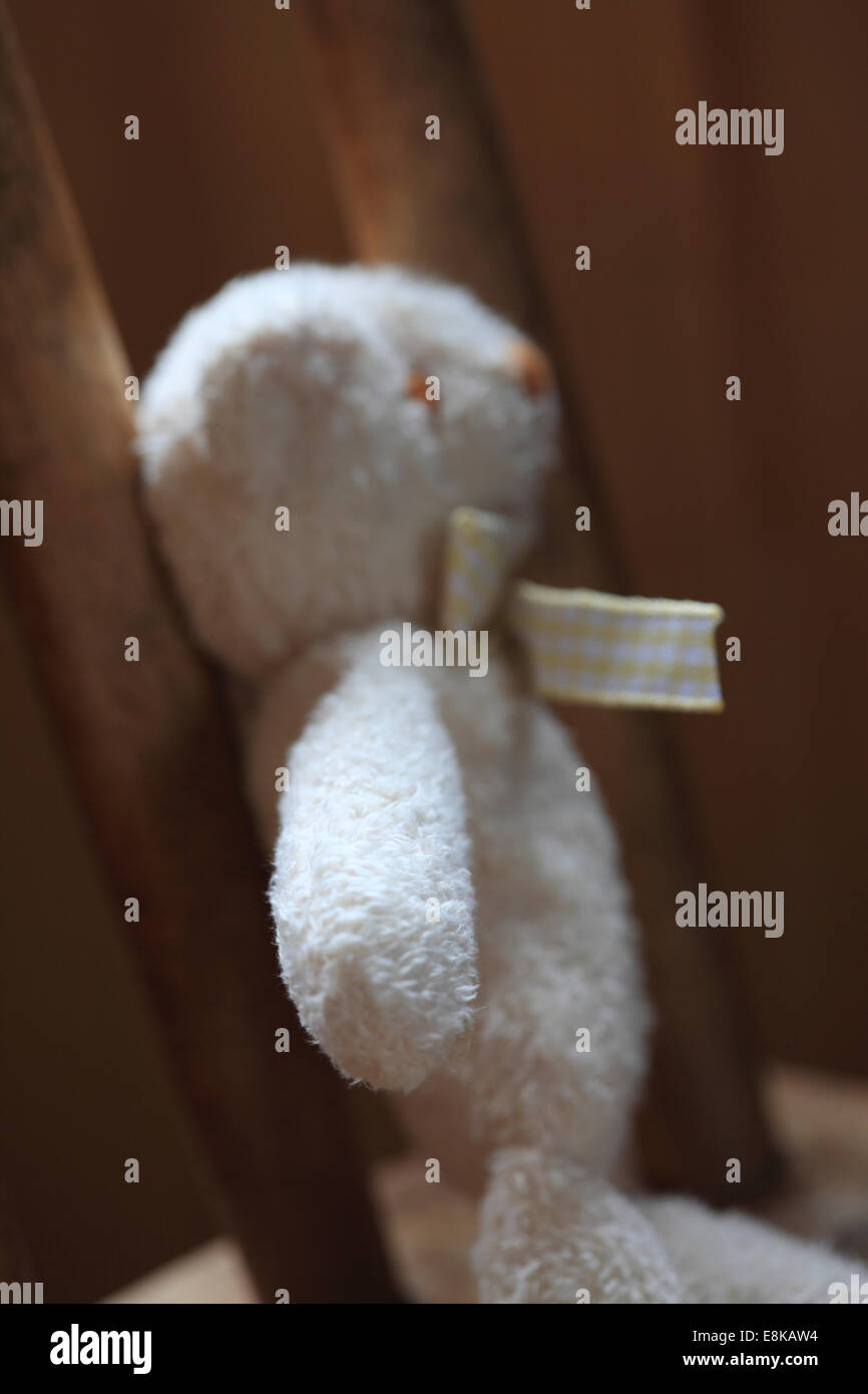 Teddy bear sitting on chair hi-res stock photography and images - Alamy