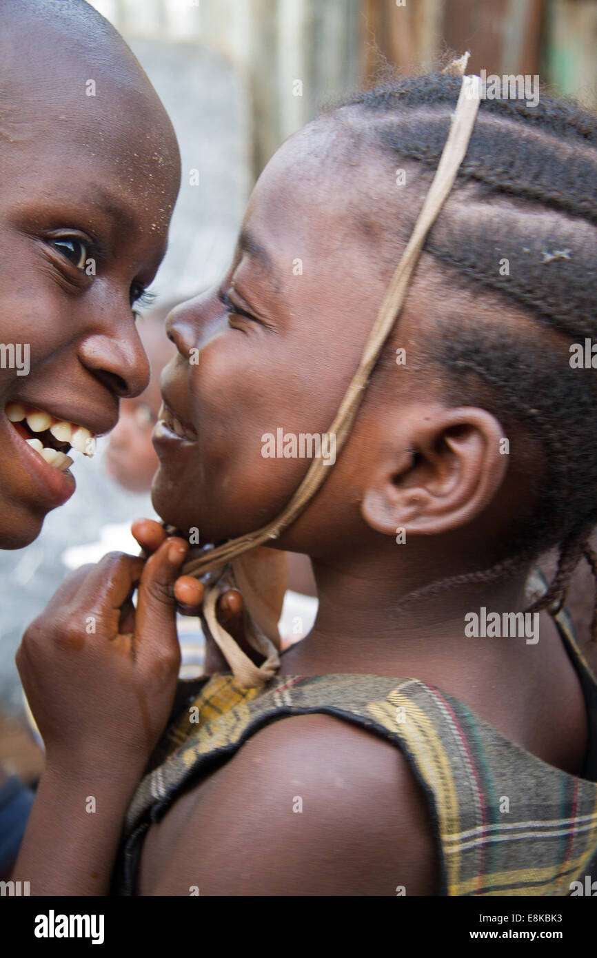 Kroo bay slum hi-res stock photography and images - Alamy