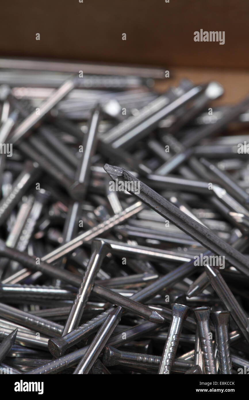 Box nails hi-res stock photography and images - Alamy