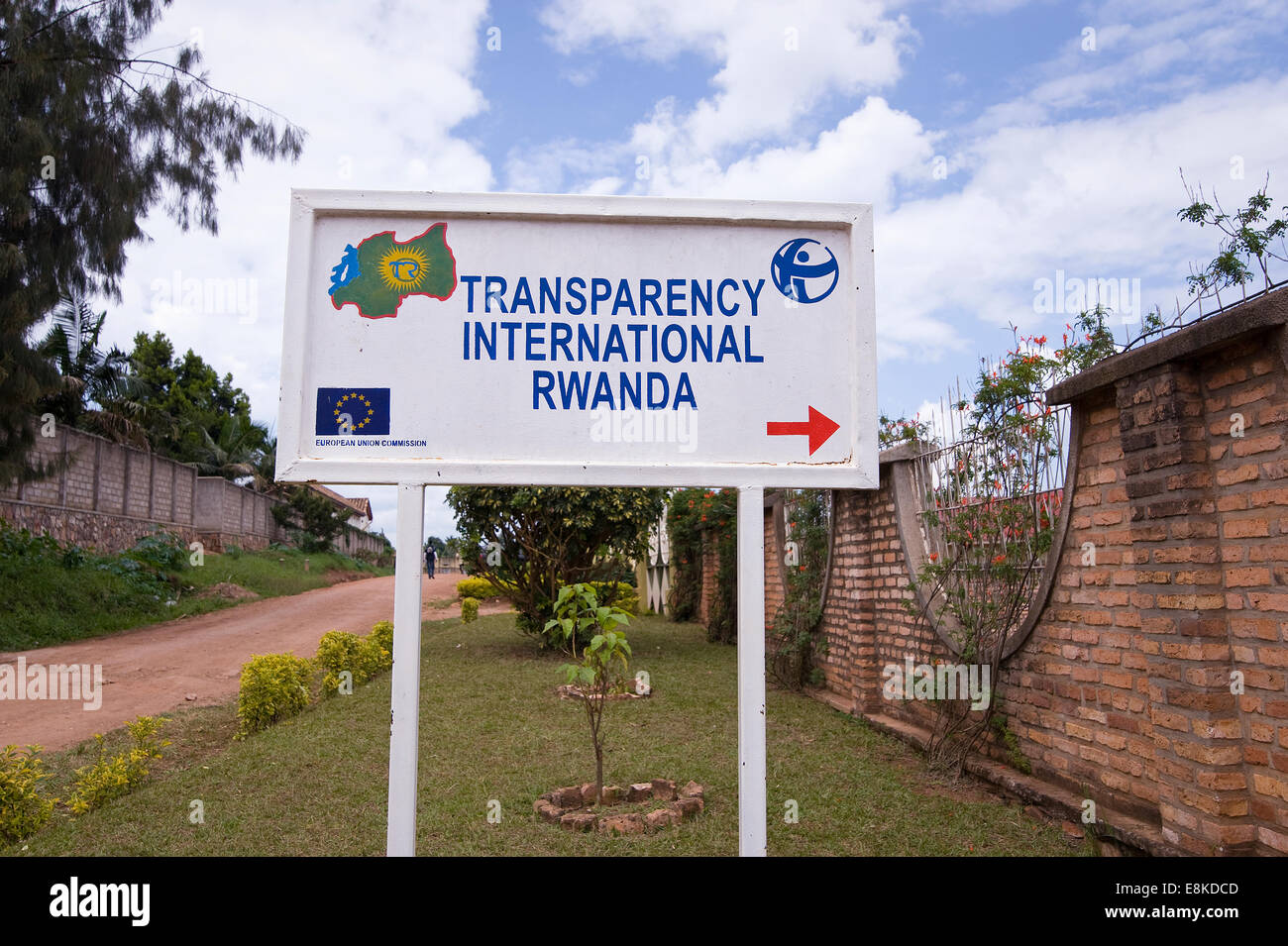 RWANDA, BUTARE: Transparency International has an office here and helps ...