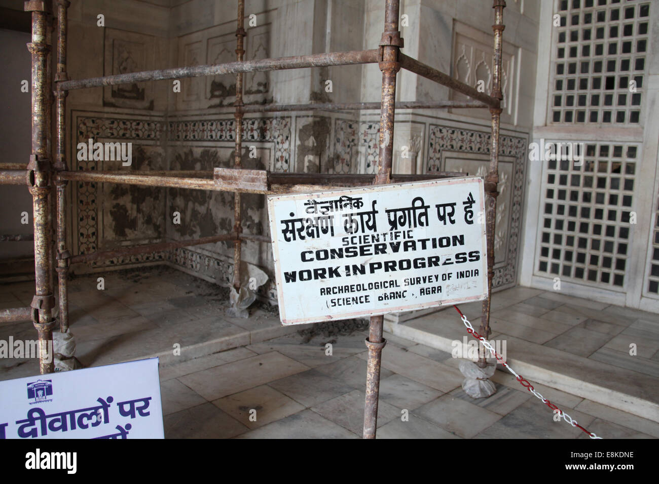 Restoration of the iconic Taj Mahal at Agra by an application of lime ...