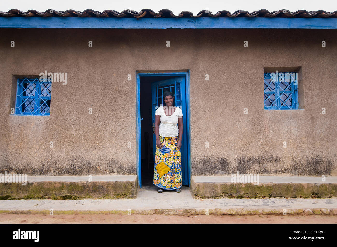 RWANDA, NYAMAGABE: Marie Mukadera lives in one of the poorest districts ...