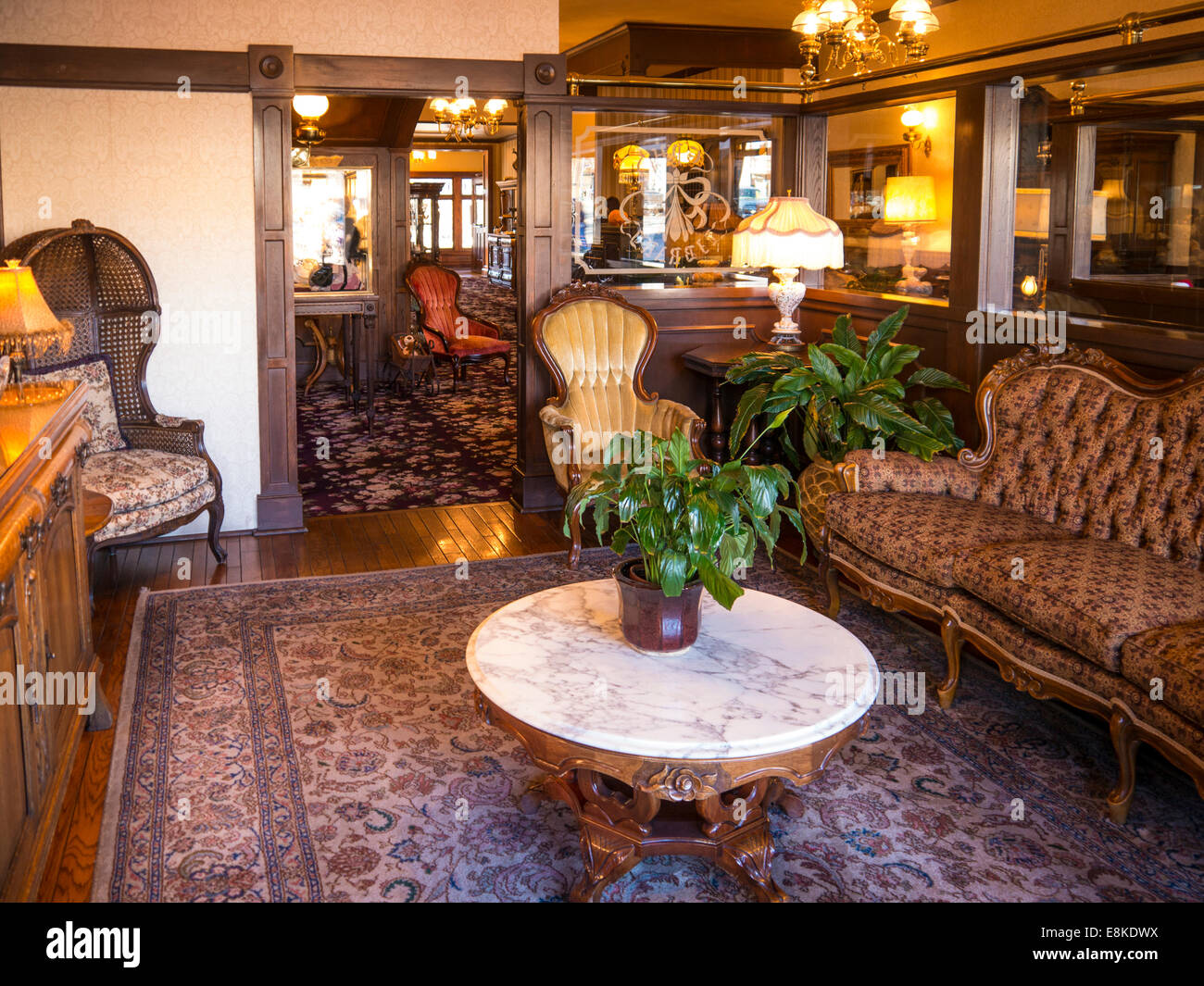 Hotel lobby victorian durango hi-res stock photography and images - Alamy