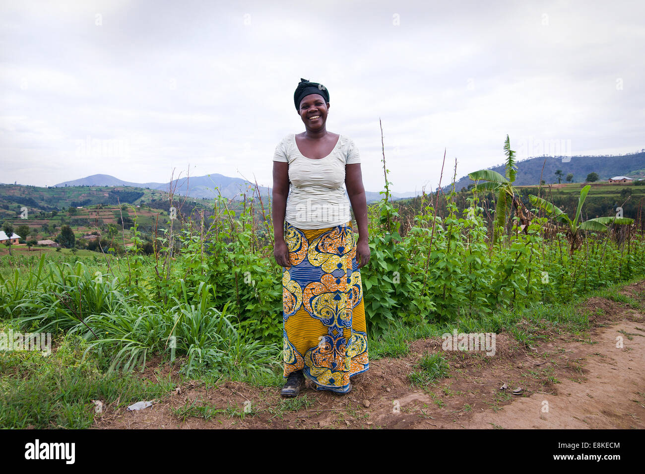 Rwanda nyamagabe marie mukadera lives hi-res stock photography and ...