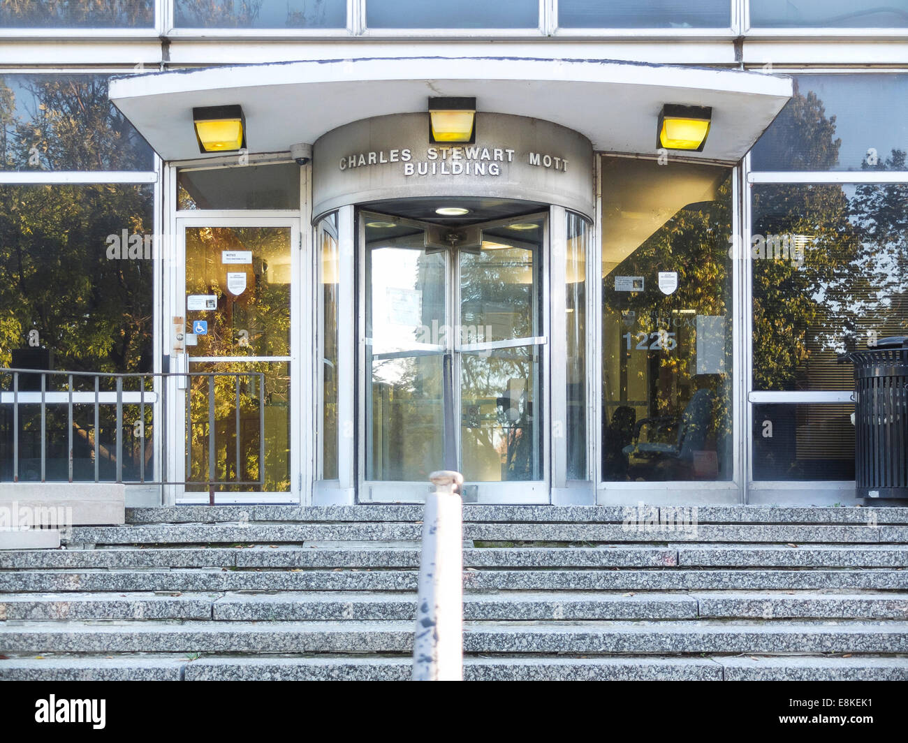 Charles Stewart Mott Building on the campus of the University of ...