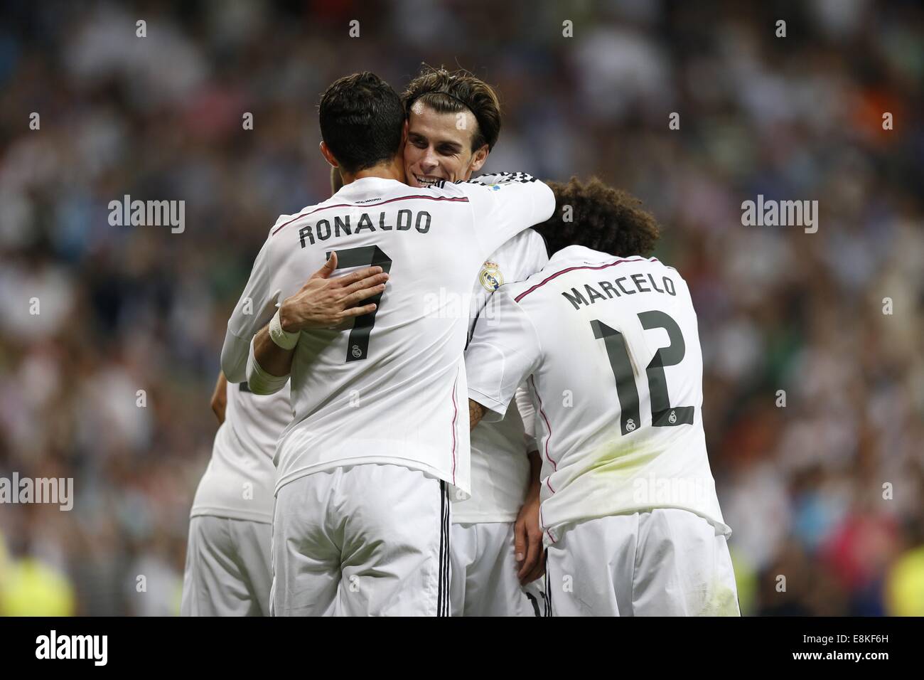 Madrid, Spain. 5th Oct, 2014. Gareth Bale (Real) Football/Soccer : Bale ...