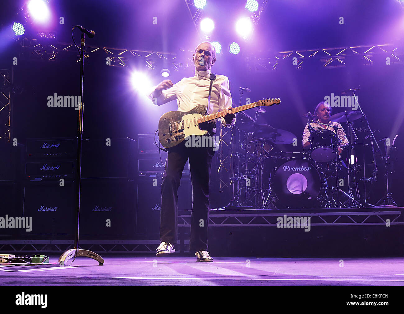 Status Quo performing live on stage on their 'Frantic Four' tour at ...