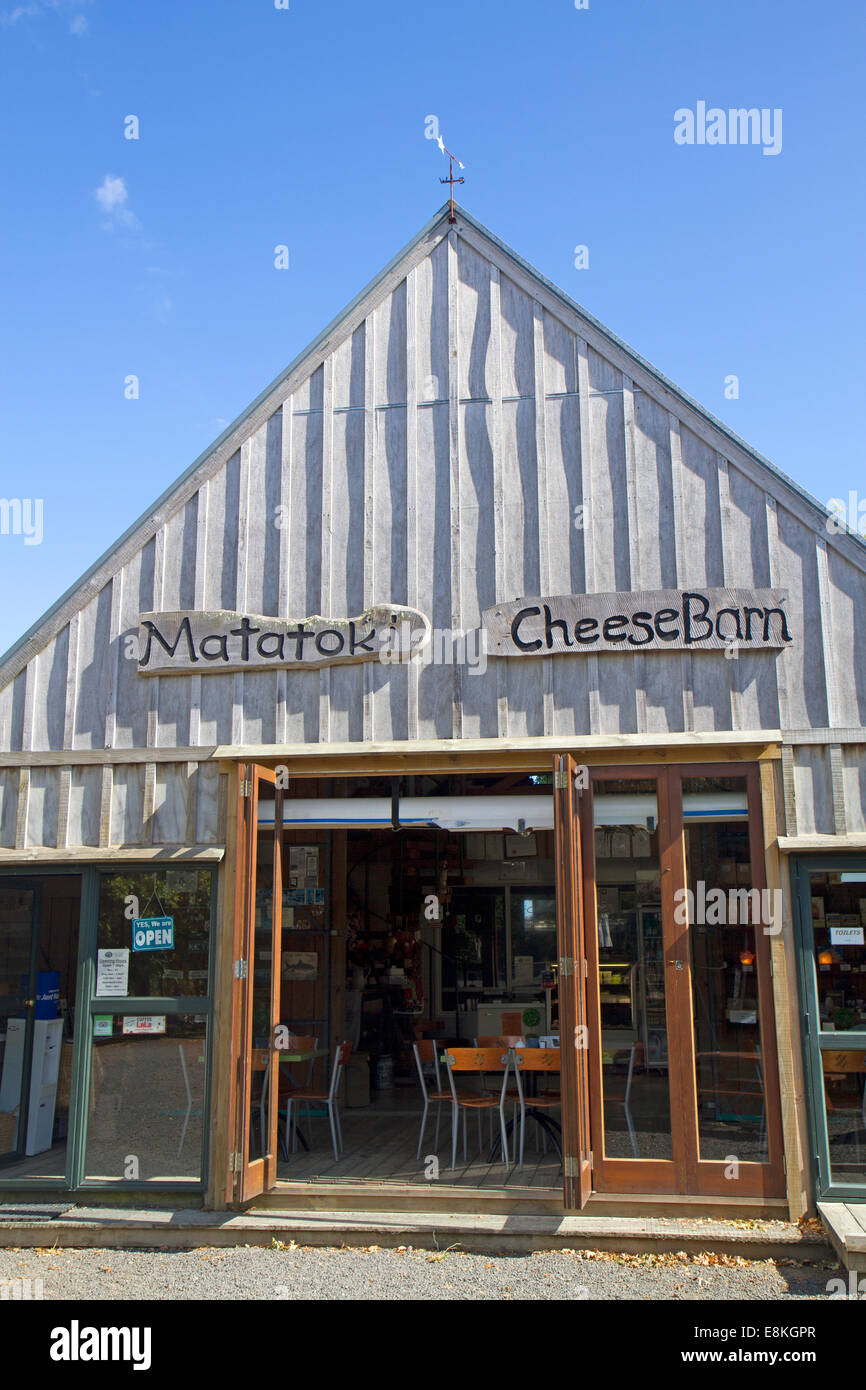 Cheese Barn at Matatoki Stock Photo - Alamy